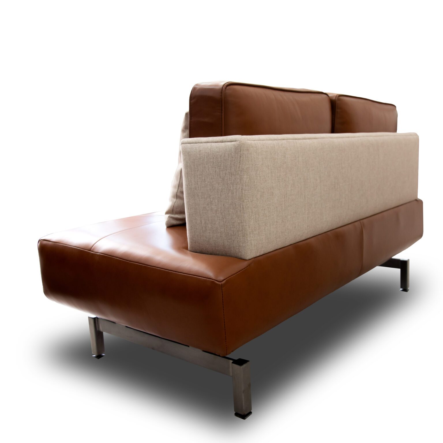 SFS17 | Indulge in the refined elegance of our leather loveseat, a ...